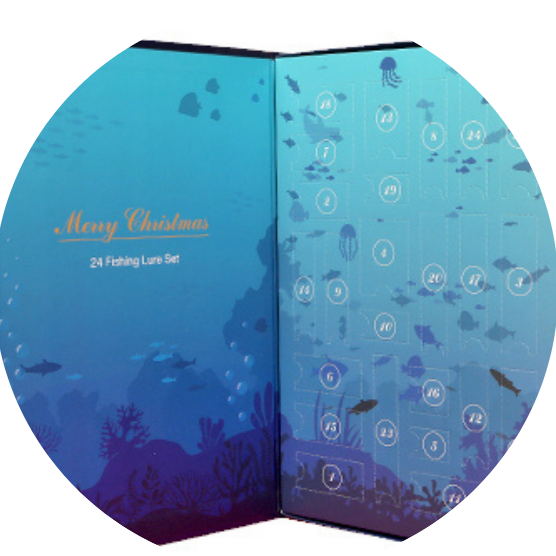 HookEze Fishing Advent Calendar Starter Kit | 24 Days of Fishing Gifts ...