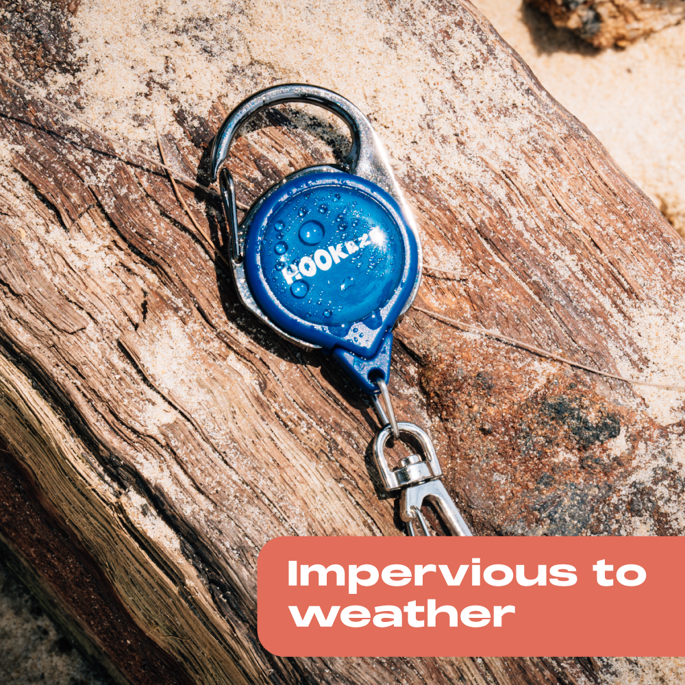 HOOK-EZE Fly Fishing Zinger Retractor for Anglers Vest | Pack of 3 ...