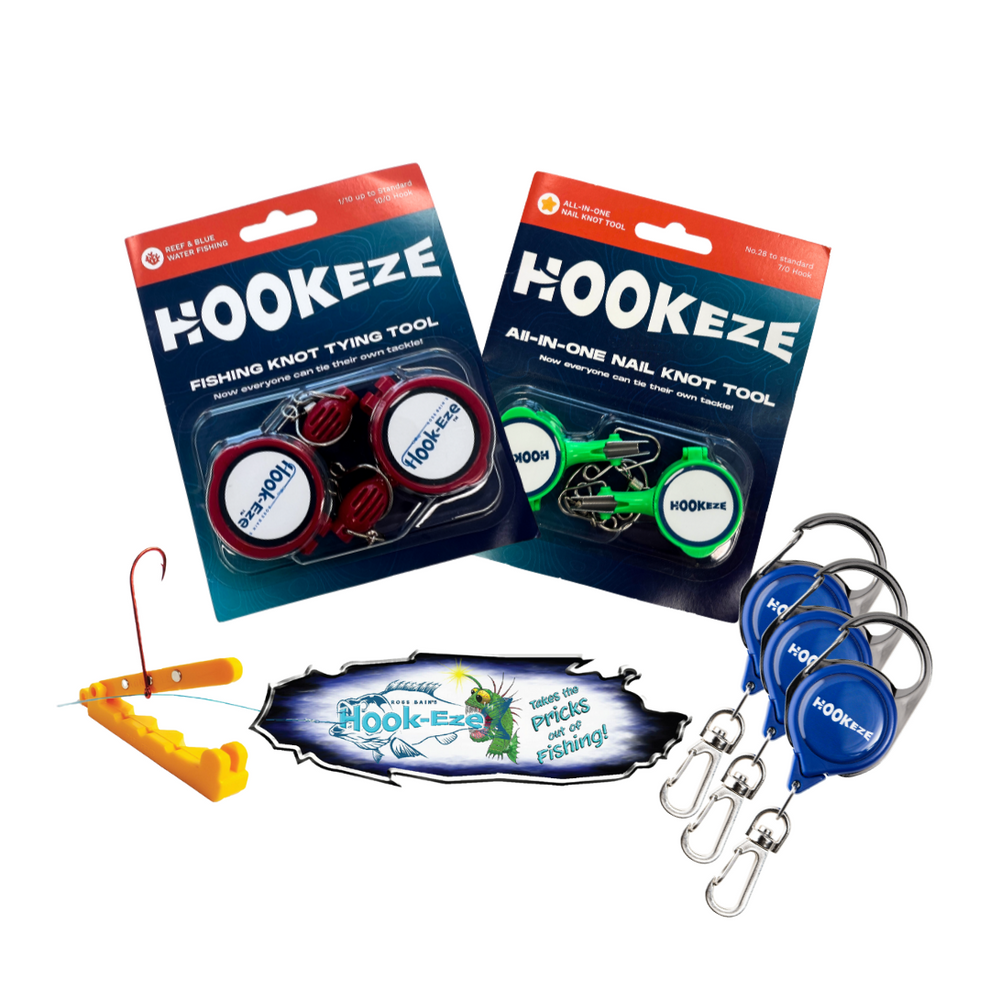Hook-Eze Complete Fishing Pack | (Large & Nail Knot) – Hook-Eze Australia